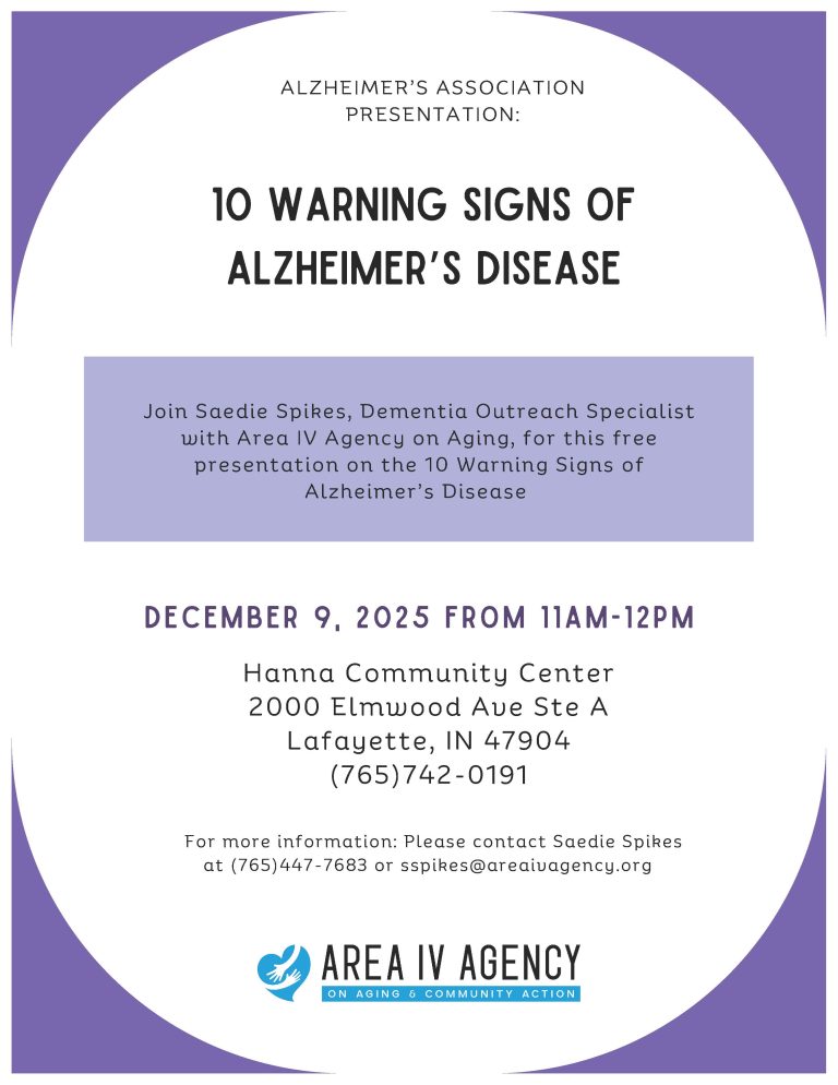Join Us for a Free Presentation on the 10 Warning Signs of Alzheimer’s ...